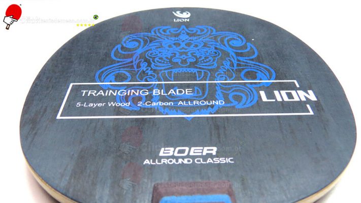 Raquete de Tênis de Mesa Lion da BOER – Clicktenisdemesa.com.br